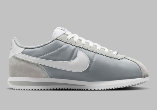 Nike Cortez "Flat Silver/White" HF0263-002 | SneakerNews.com
