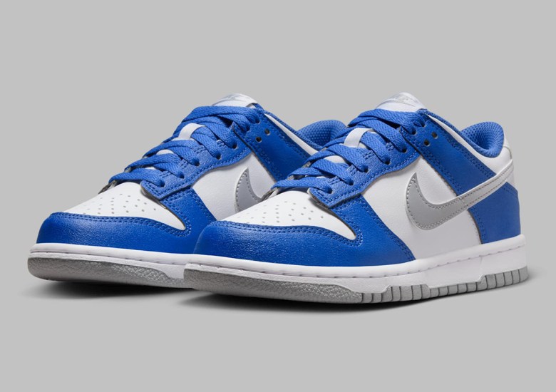 Nike Dunk Low GS "Star Blue/Summit White" HV6363-400 | SneakerNews.com