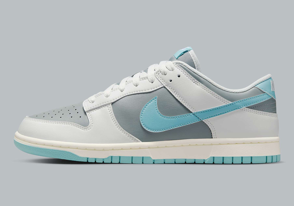 Nike Dunk Low "Photon Dust/Denim Turquoise/Smoke Grey" HF5441-001 ...