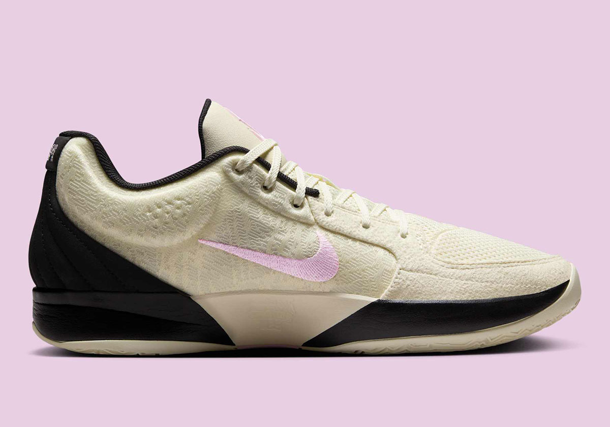 Nike Ja 2 "Coconut Milk/Pink Foam" FD7328-100 | SneakerNews.com
