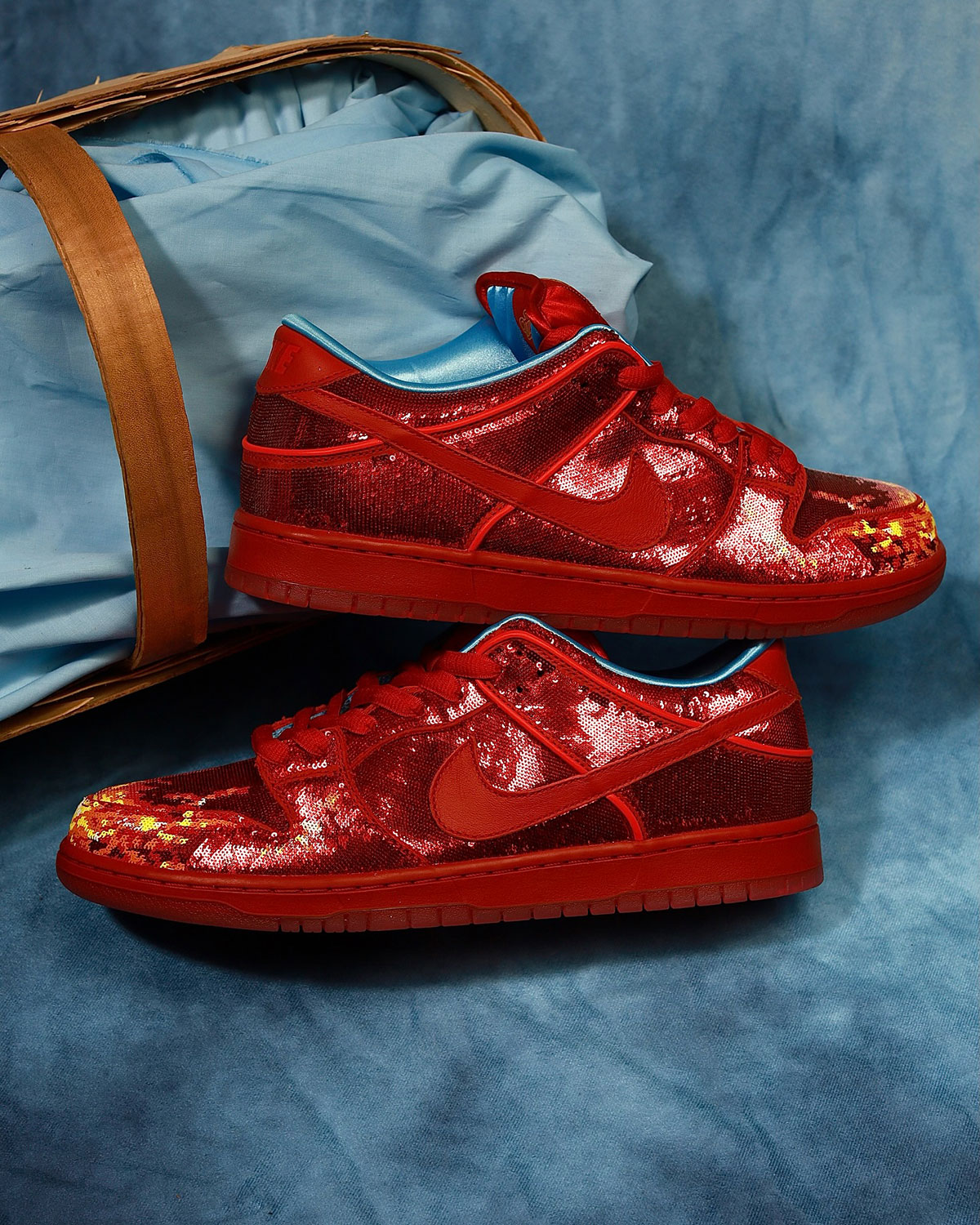 Wizard Of Oz Nike SB Dunks Red Slippers | SneakerNews.com