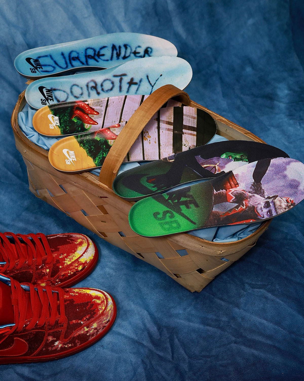 Wizard Of Oz Nike SB Dunks Red Slippers | SneakerNews.com