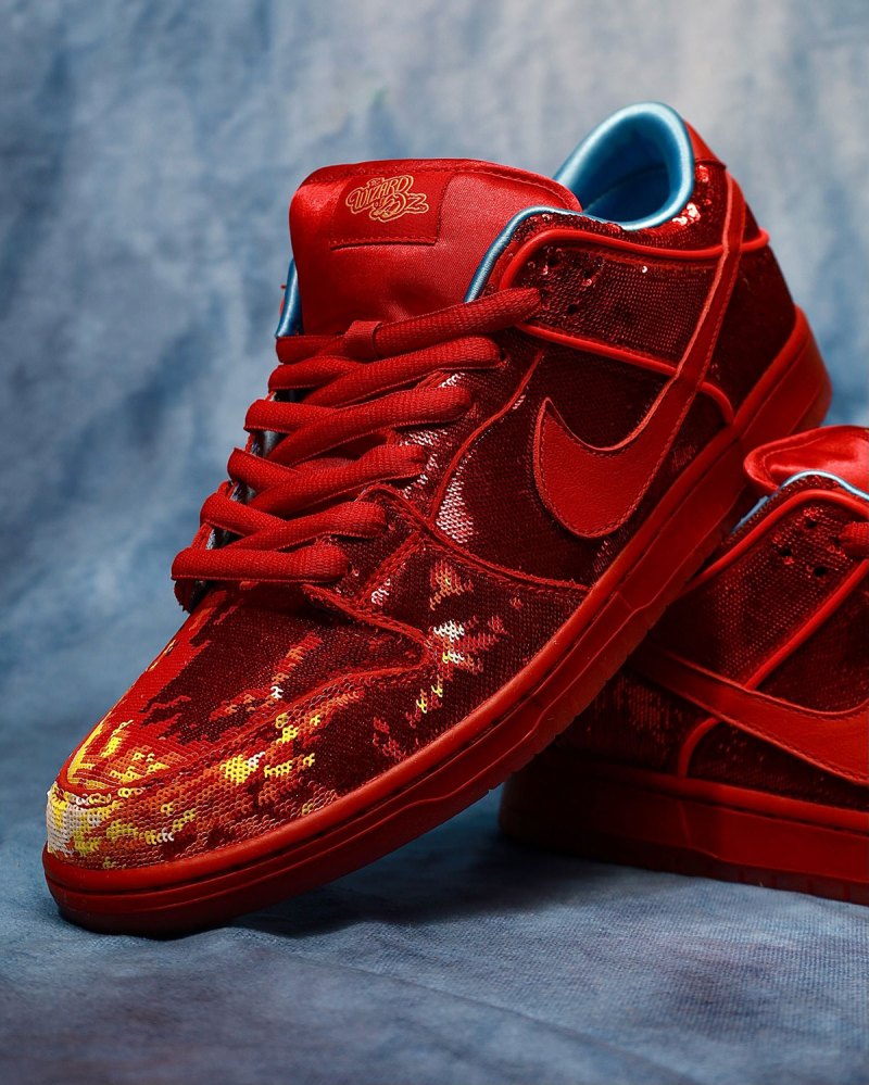 Wizard Of Oz Nike SB Dunks Red Slippers | SneakerNews.com