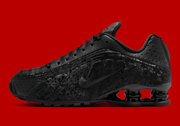Nike Shox R4 "Black Floral" | SneakerNews.com