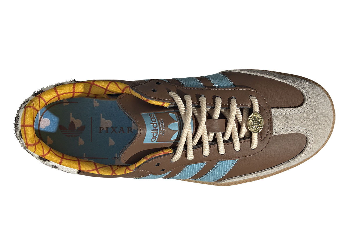 Toy Story Woody adidas Samba JI3098 | SneakerNews.com