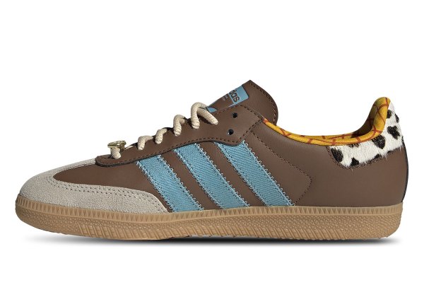 Toy Story Woody adidas Samba JI3098 | SneakerNews.com