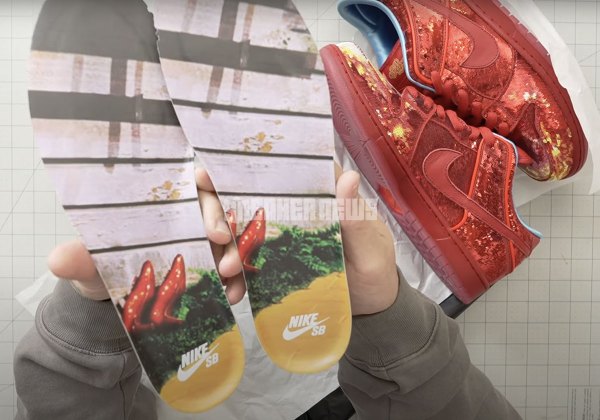 Wizard Of Oz Nike SB Dunks Red Slippers | SneakerNews.com