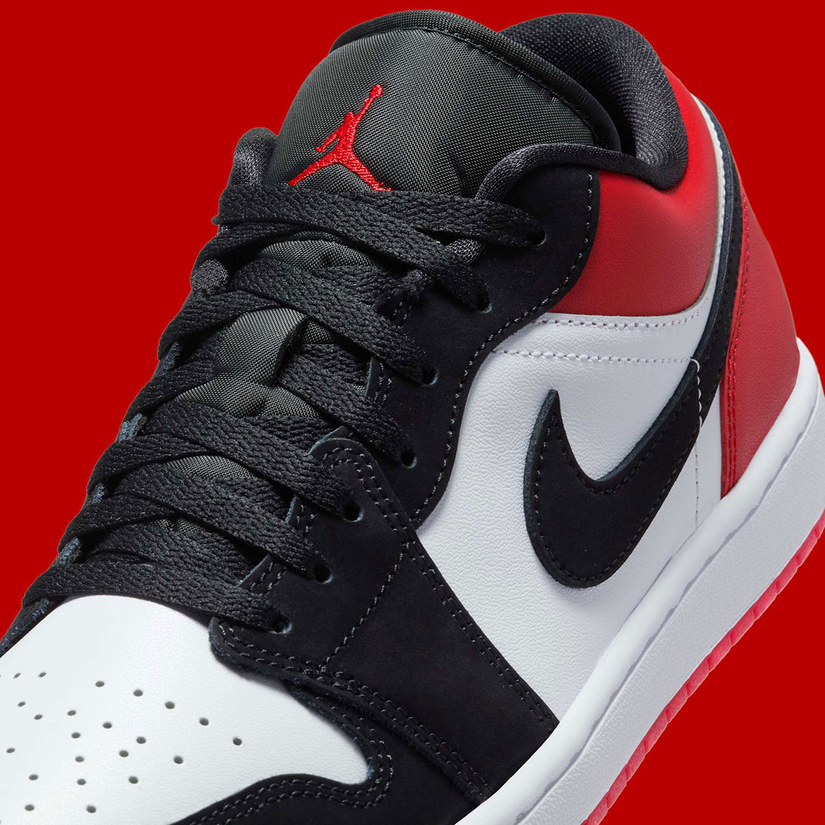 Air Jordan 1 Low Black Toe IB8971-106 | SneakerNews.com