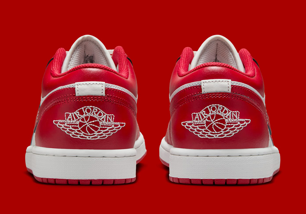 Air Jordan 1 Low Red/White 553558-166 | SneakerNews.com
