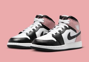 Air Jordan 1 Mid GS Rust Pink DQ8423-100 | SneakerNews.com