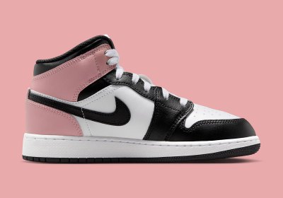 Air Jordan 1 Mid GS Rust Pink DQ8423-100 | SneakerNews.com