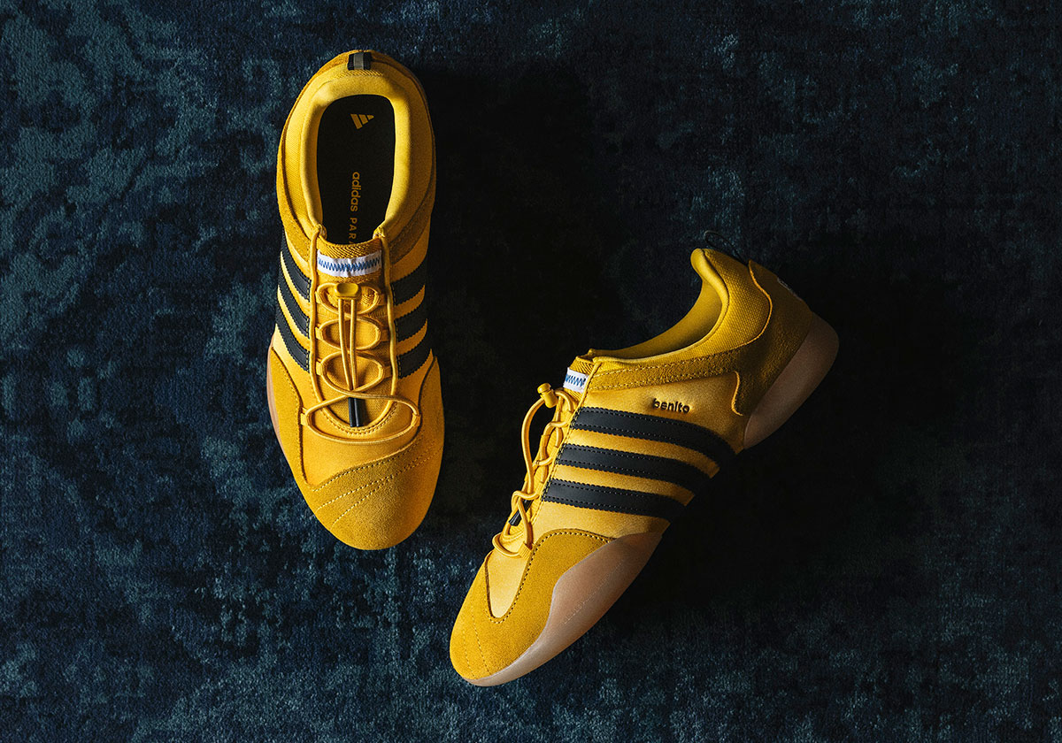 Bad Bunny adidas Ballerina "Bold Gold" JQ9230 | SneakerNews.com