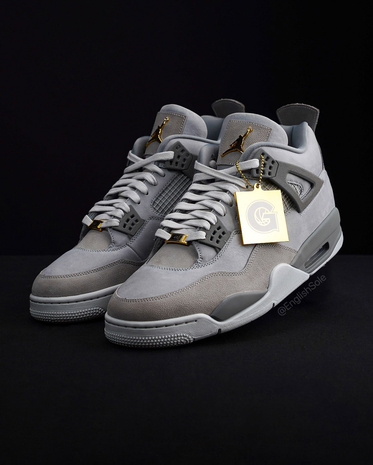 Air Jordan 4 "Georgetown Hoyas" PE 2025 | SneakerNews.com