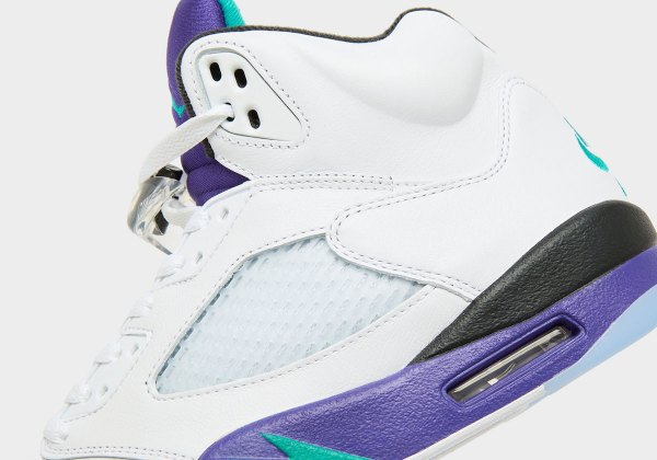 Official Retailer Images Of The Air Jordan 5 “Grape” - SneakerNews.com