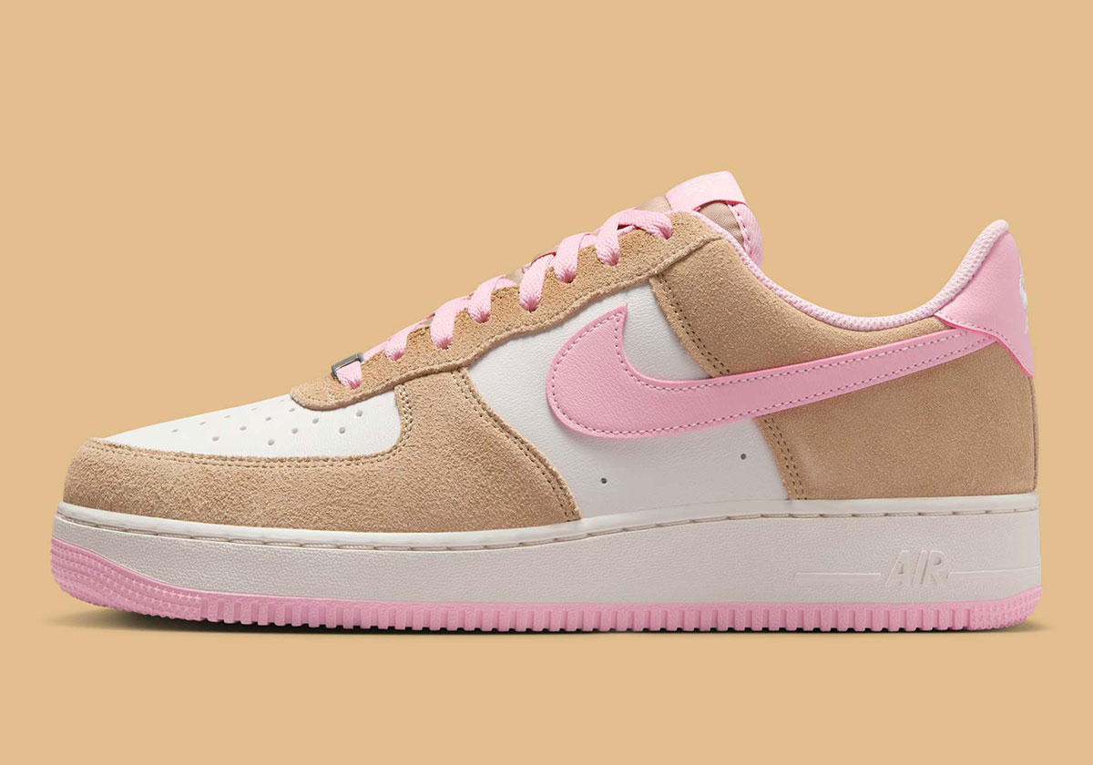 Nike Air Force 1 Low "Tan/Pink" FQ8714-202 | SneakerNews.com
