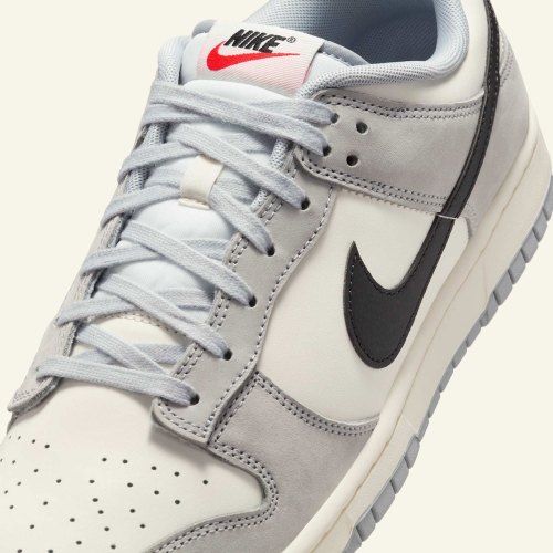 Nike Dunk Low "Smoke Grey/Black/Sail" IB3079-101 | SneakerNews.com