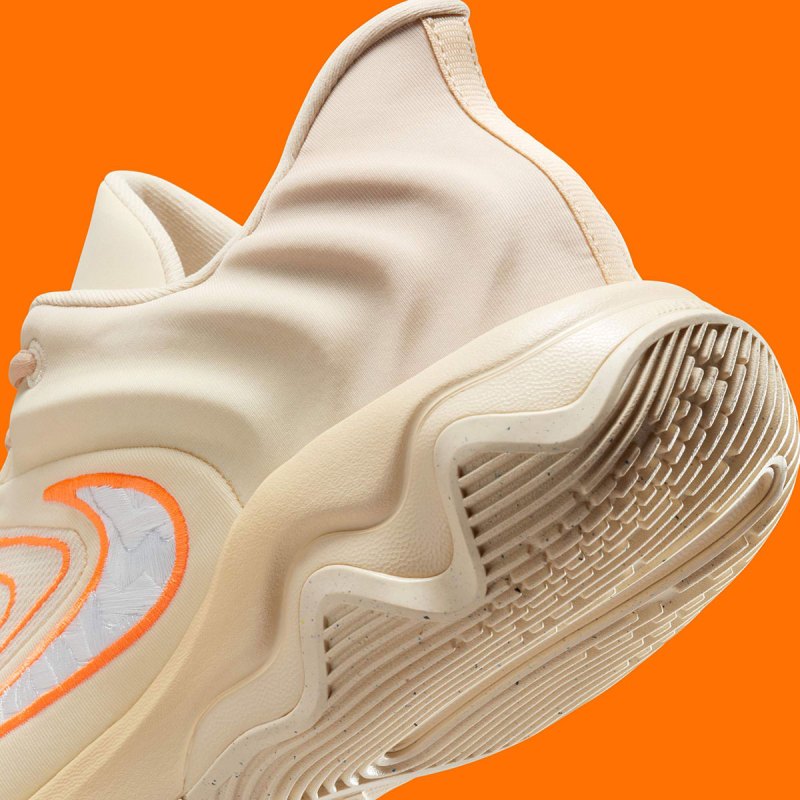 Nike Giannis Immortality 4 "Light Khaki/Alabaster/Total Orange" FQ3680-200 | SneakerNews.com