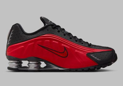 Nike Shox R4 "Black/Red" HQ1988-600 | SneakerNews.com