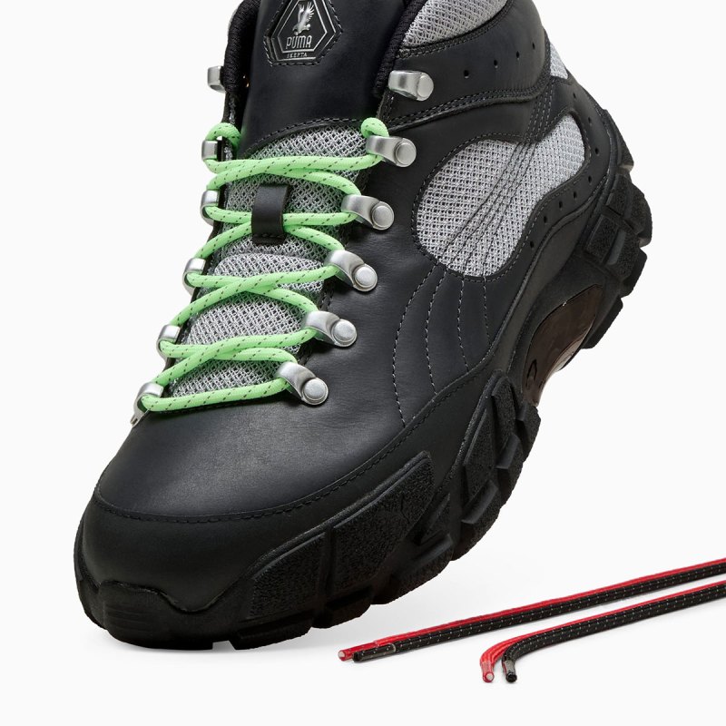 PUMA Skepta Skope Mid "Flat Dark Grey/Silver" 399453-01 | SneakerNews.com