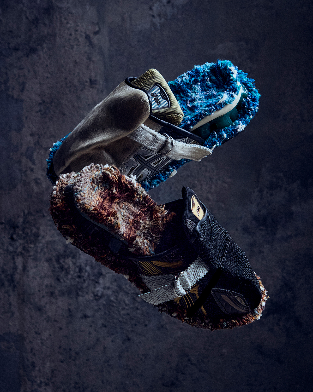 Tareet ASICS Label Liggey Yat PFW 2025 | SneakerNews.com