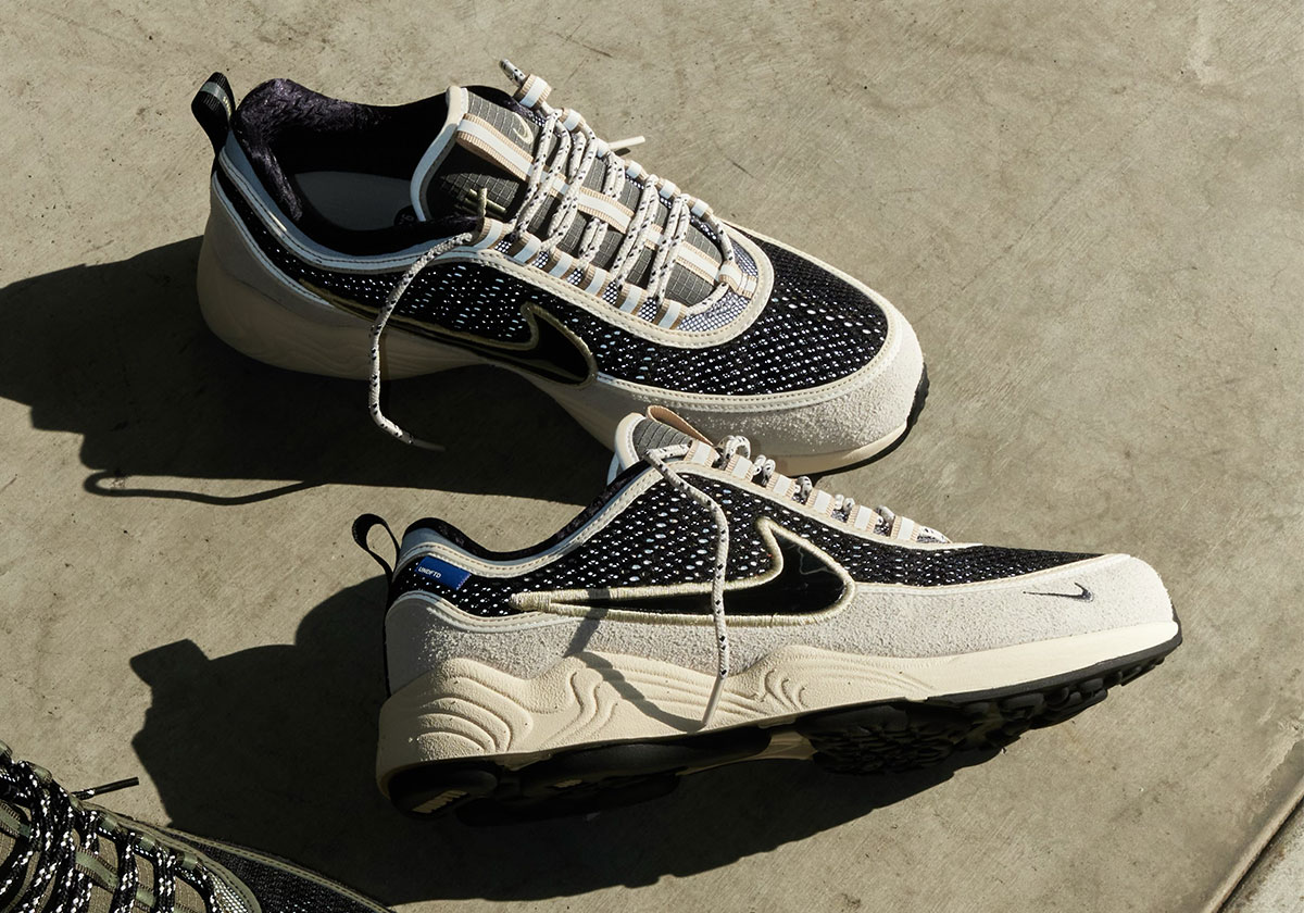 Undefeated Nike Zoom Spiridon Phantom Black | SneakerNews.com