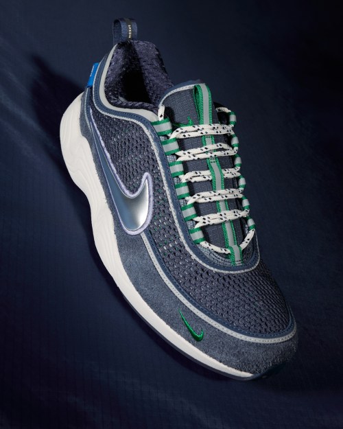 Undefeated Nike Spiridon "Thunder Blue" | SneakerNews.com