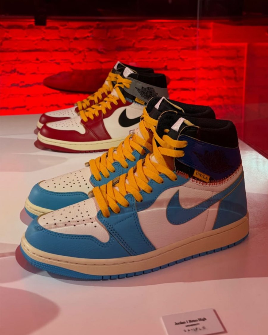 Union Air Jordan 1 "UNC Royal" Sample | SneakerNews.com