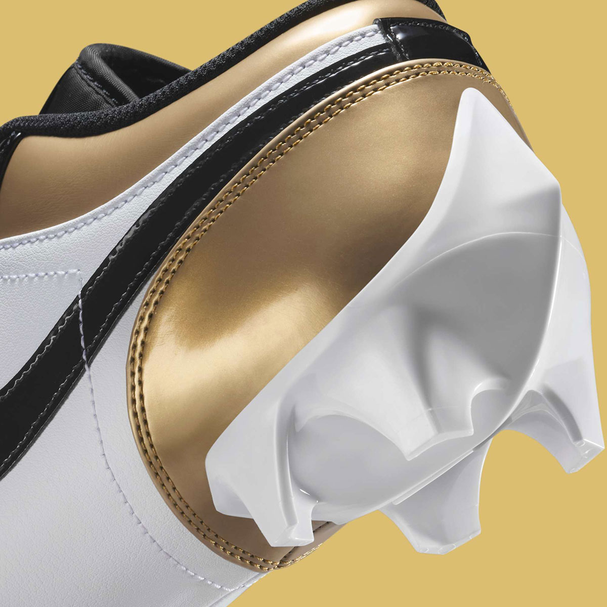 Air Jordan 1 Low Cleats Gold Toe FJ6245-701 | SneakerNews.com