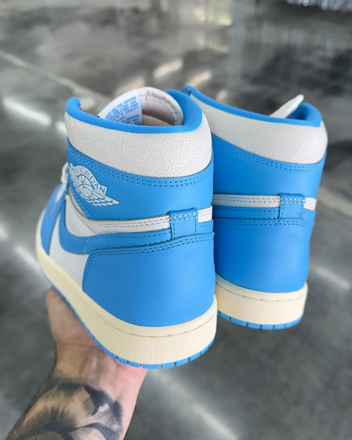 Air Jordan 1 UNC Reimagined DZ5485-402 | SneakerNews.com