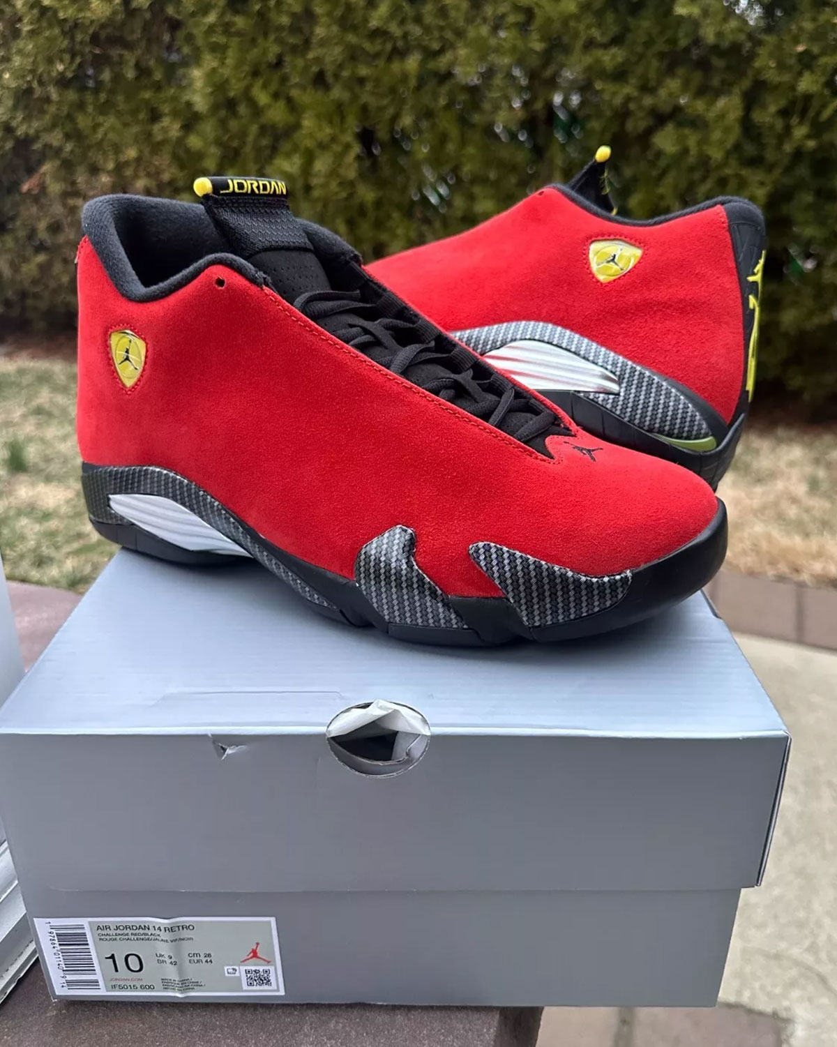Ferrari Jordan 14 Retro 2025 IF5015-600 | SneakerNews.com