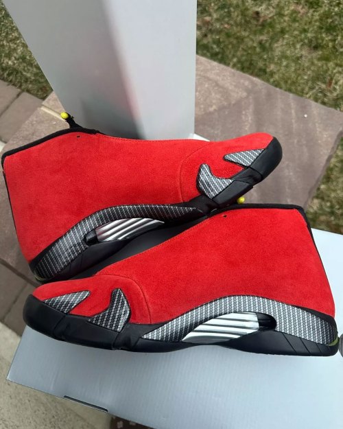 Ferrari Jordan 14 Retro 2025 IF5015-600 | SneakerNews.com