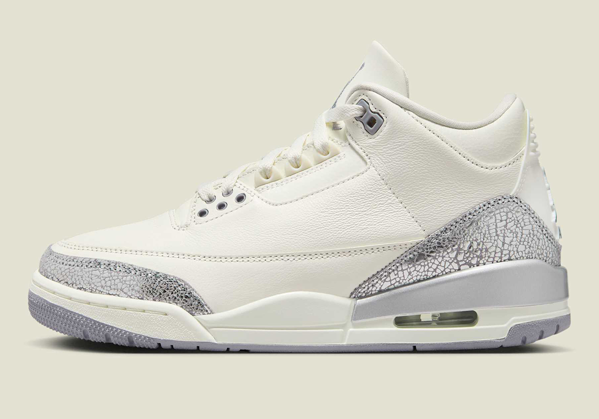 Air Jordan 3 Sail/Cement Grey Store List 2025 | SneakerNews.com