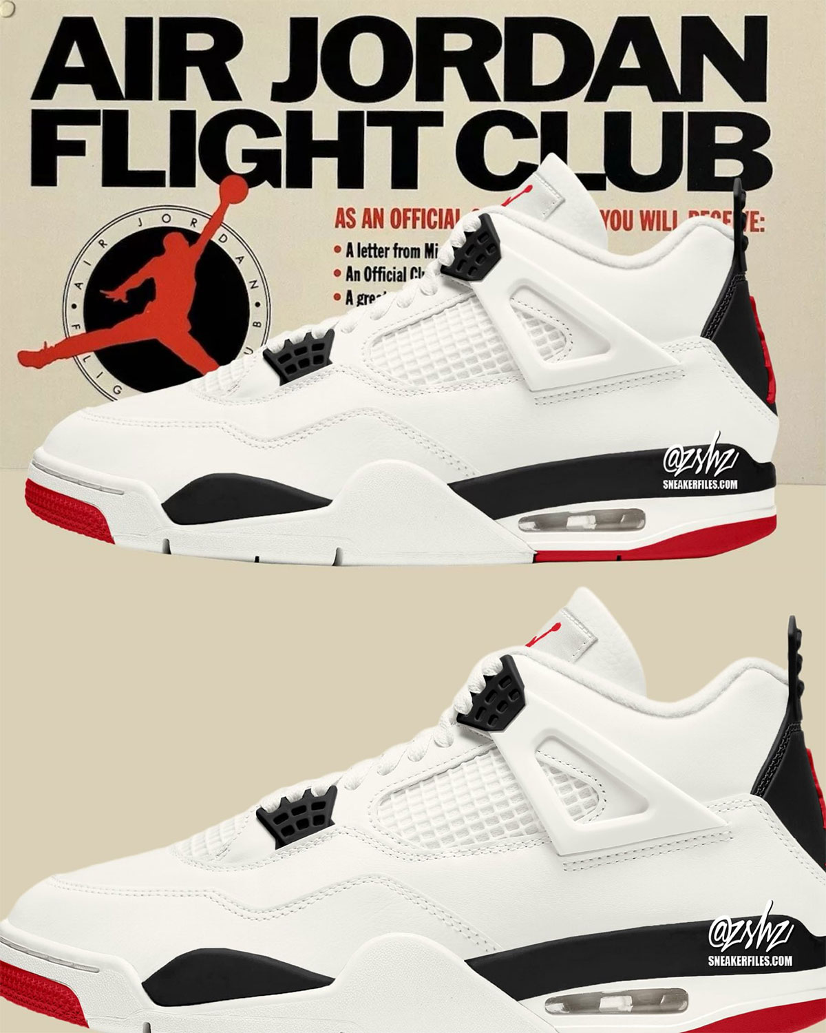 Air Jordan 4 "Flight Club" 2026 IM4002-100 | SneakerNews.com
