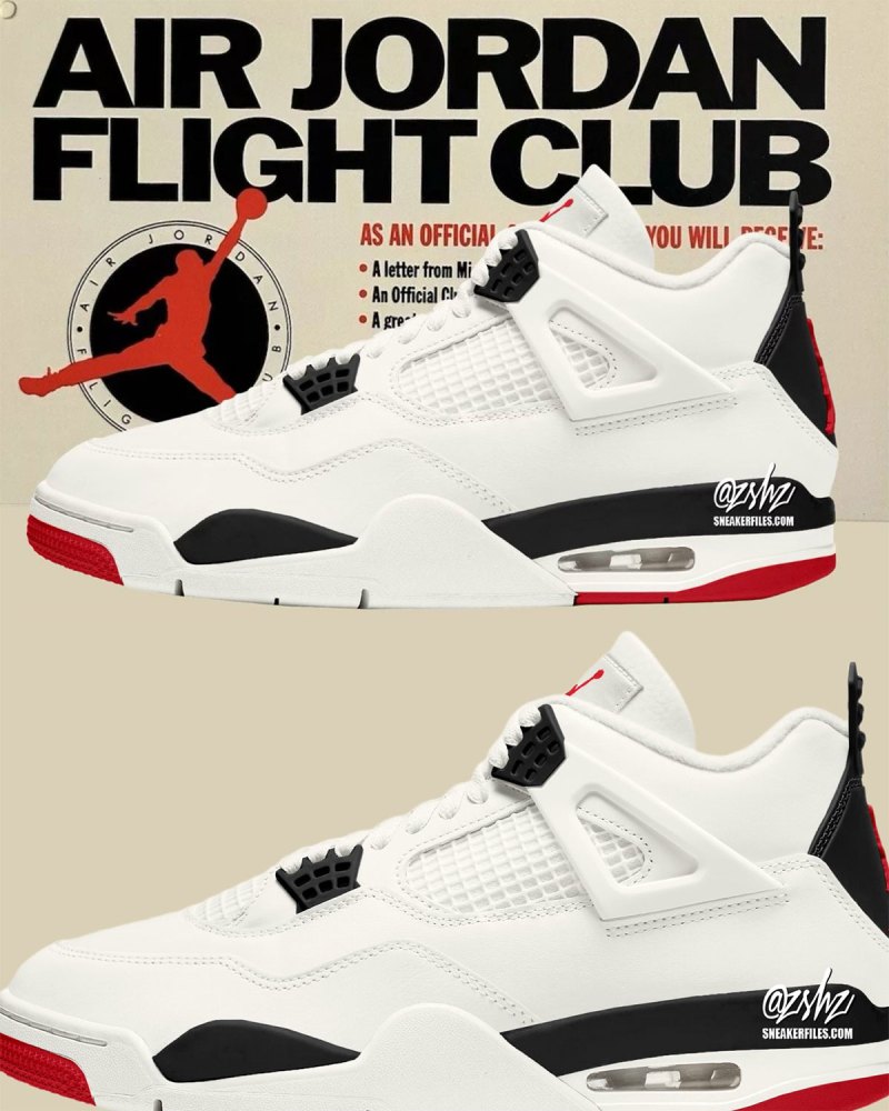 Air Jordan 4 "Flight Club" 2026 IM4002-100 | SneakerNews.com