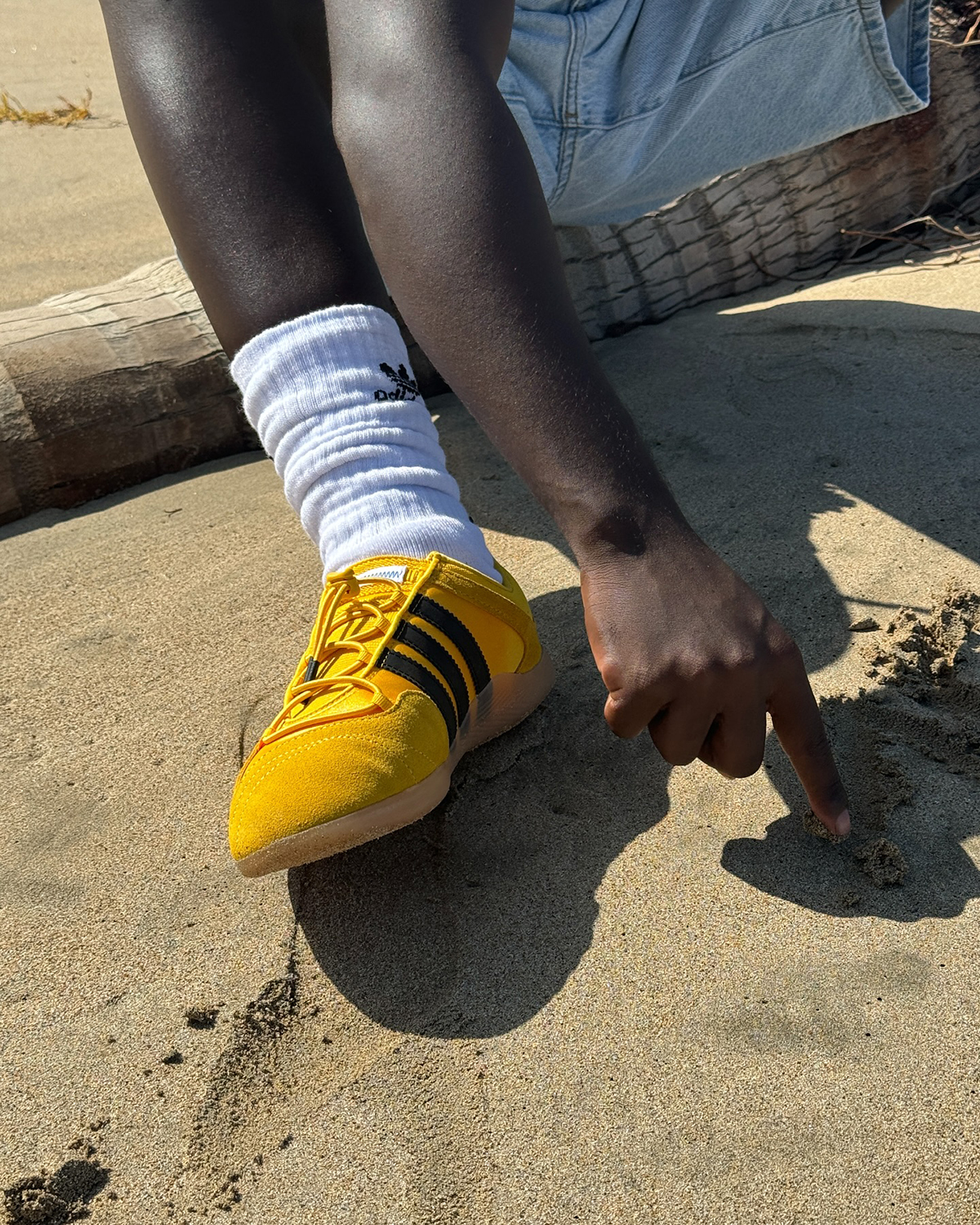 Bad Bunny Ballerina adidas Gold JQ9230 | SneakerNews.com