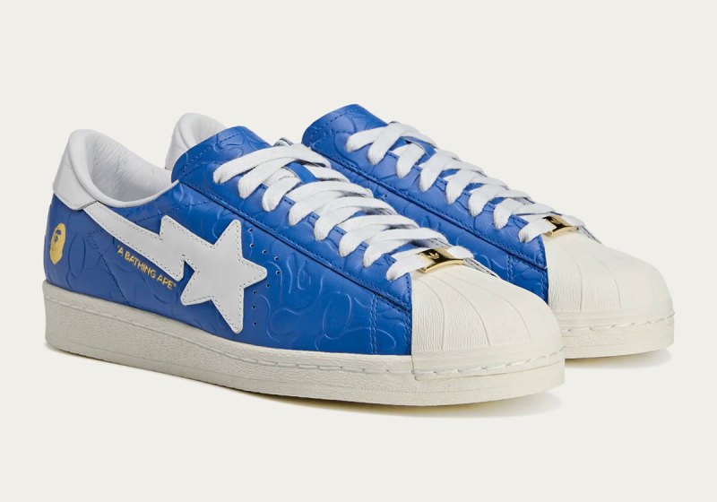 BAPE adidas Superstar JR2701 JR2702 | SneakerNews.com