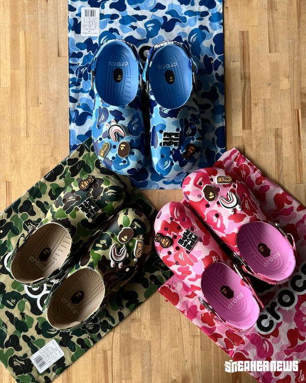 Crocs Bape - Where To Buy 2025 | SneakerNews.com