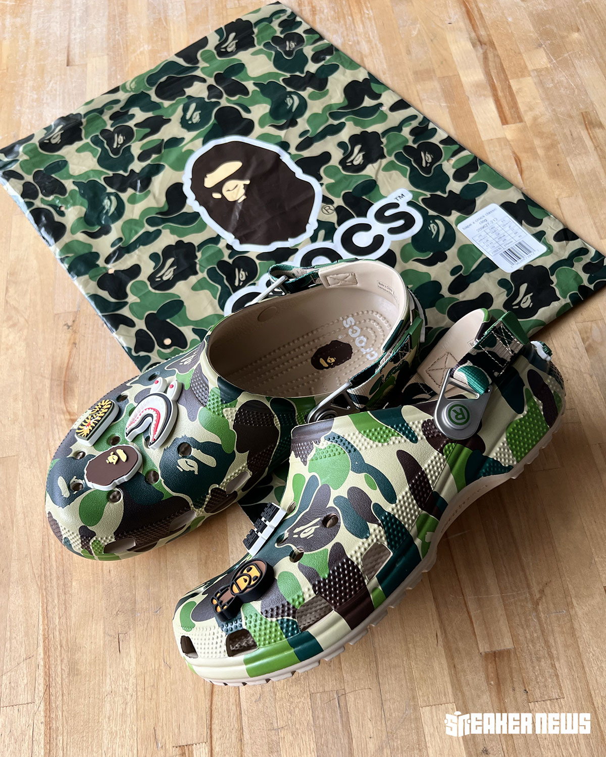 Crocs Bape - Where To Buy 2025 | SneakerNews.com