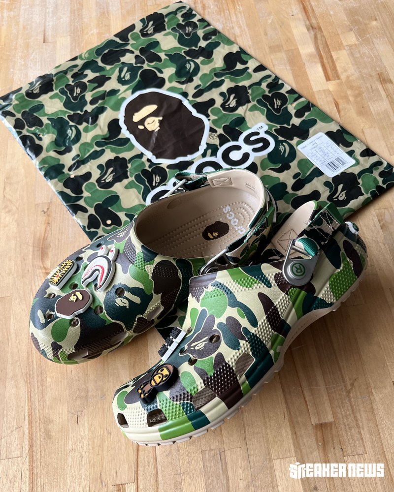 Crocs Bape - Where To Buy 2025 | SneakerNews.com