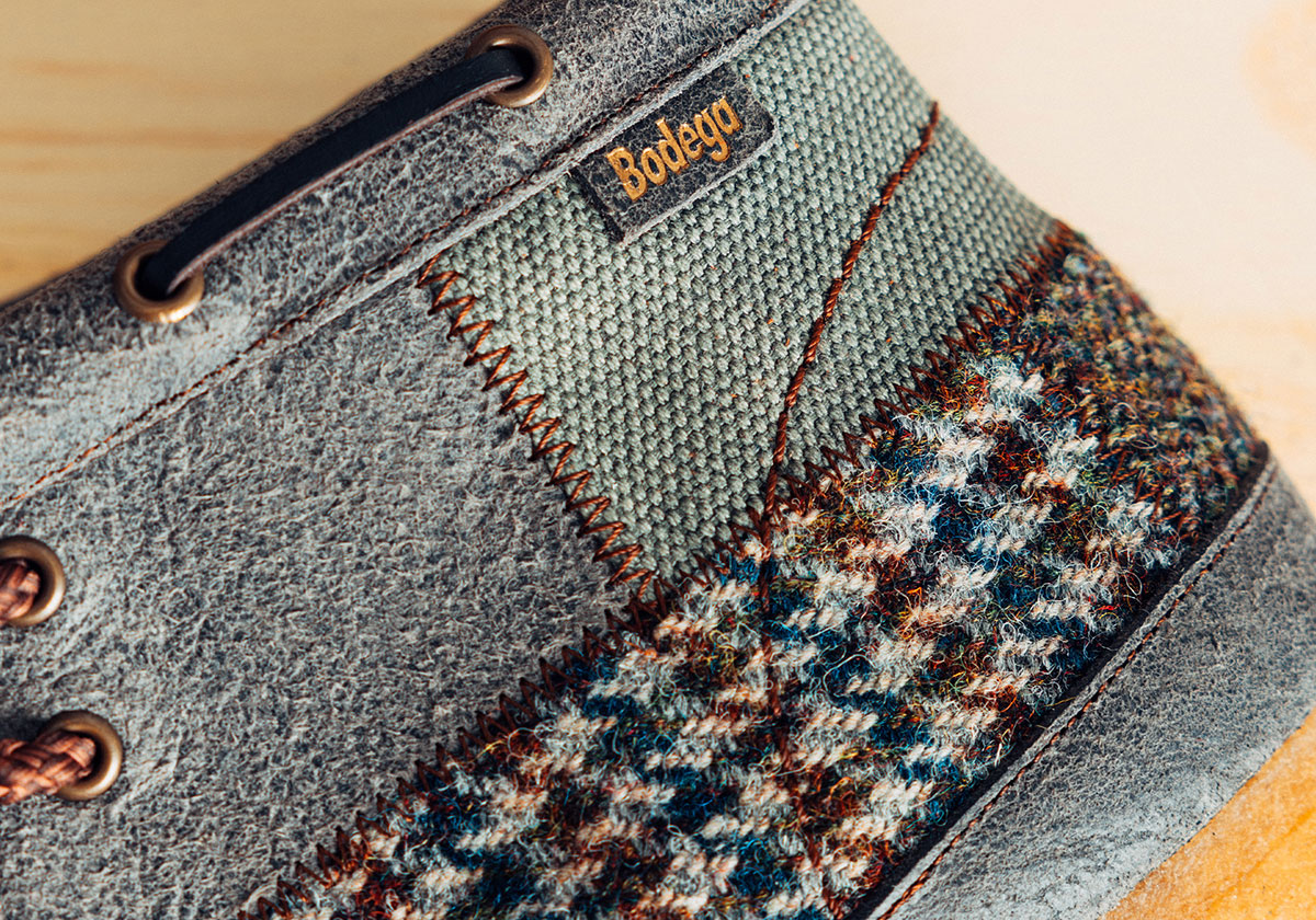 Patchwork Bodega Clarks Wallabee 2025 | SneakerNews.com