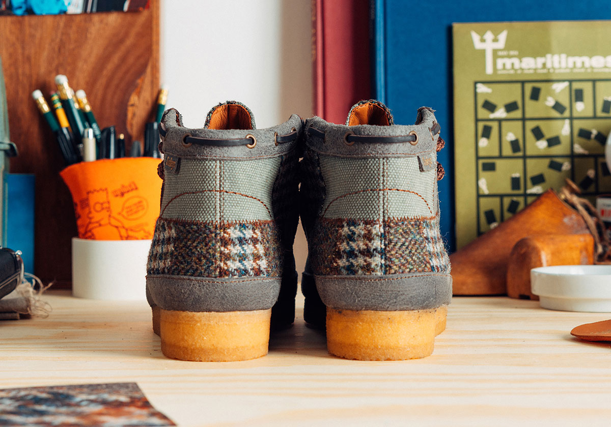 Patchwork Bodega Clarks Wallabee 2025 | SneakerNews.com