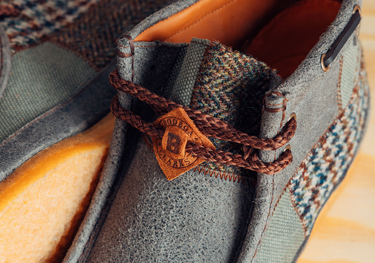 Patchwork Bodega Clarks Wallabee 2025 | SneakerNews.com
