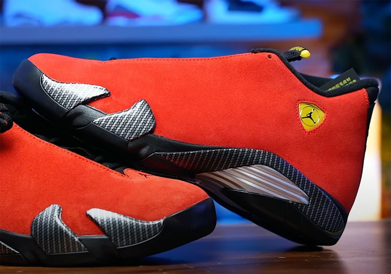 Ferrari Jordan 14 Retro 2025 IF5015-600 | SneakerNews.com