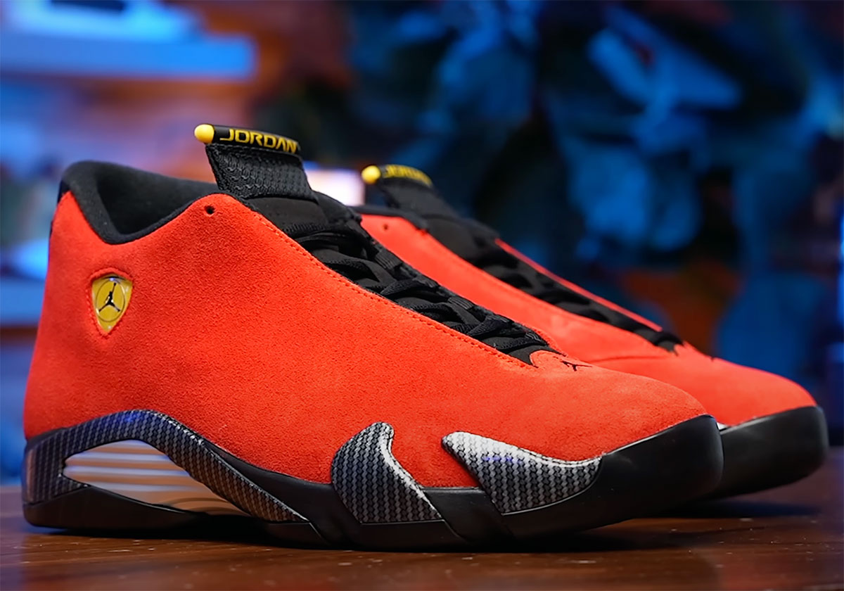 Ferrari Jordan 14 Retro 2025 IF5015-600 | SneakerNews.com