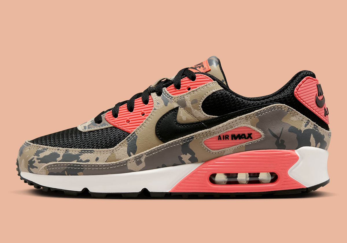 Nike Air Max 90 Camo "Light Ember" IF1721-200 | SneakerNews.com