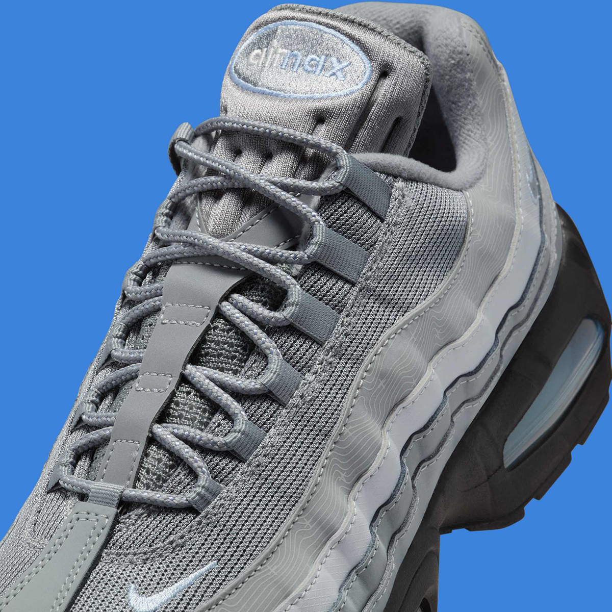 Nike Air Max 95 "Cool Grey/Psychic Blue" IB7682-001 | SneakerNews.com