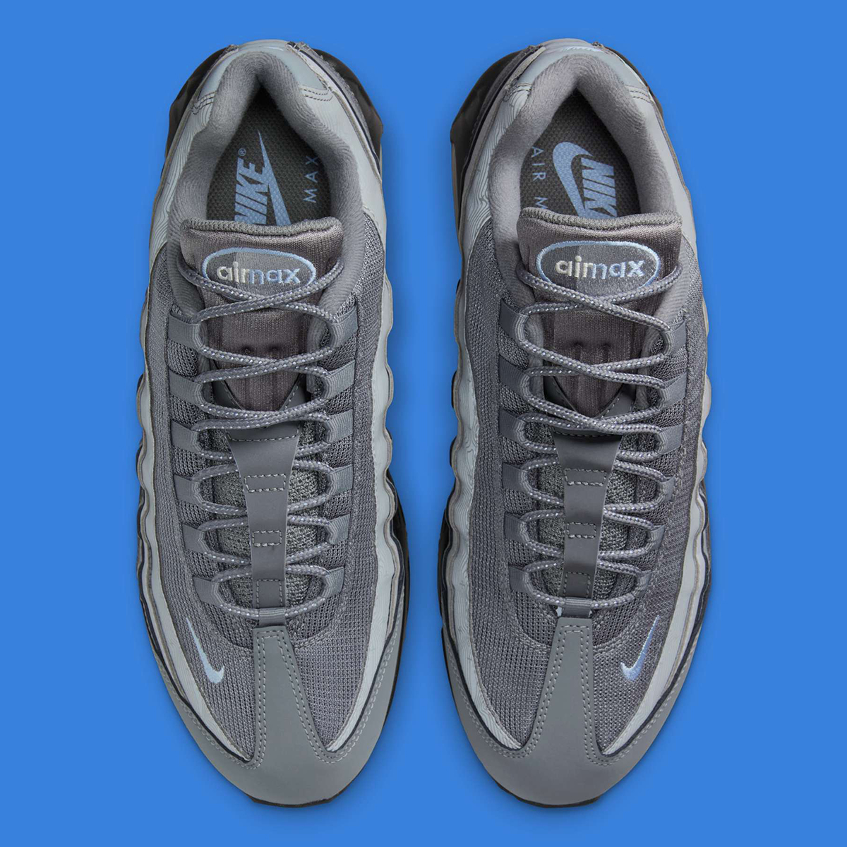 Nike Air Max 95 "Cool Grey/Psychic Blue" IB7682-001 | SneakerNews.com