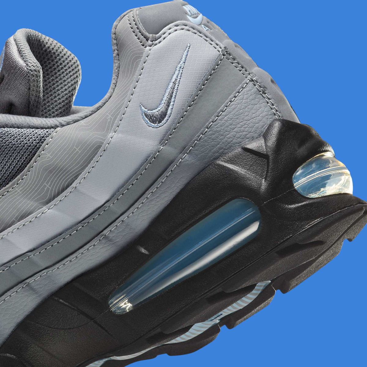 Nike Air Max 95 "Cool Grey/Psychic Blue" IB7682-001 | SneakerNews.com