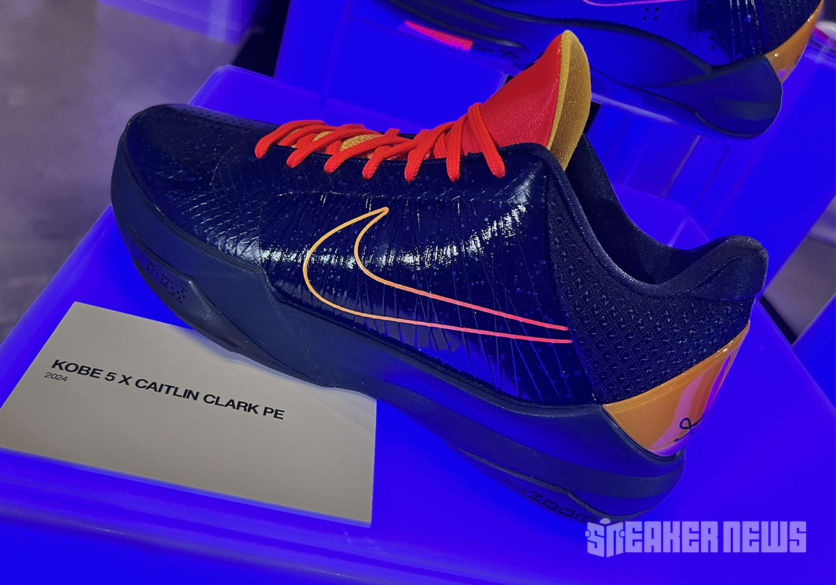 Nike Kobe 5 Protro Caitlin Clark "Indiana Fever" IM3207-400 | SneakerNews.com