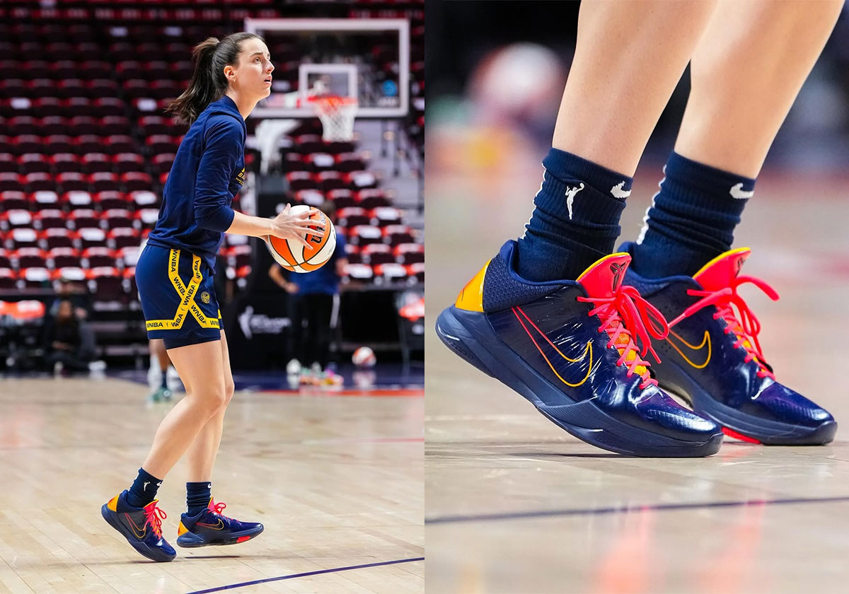 Nike Kobe 5 Protro Caitlin Clark "Indiana Fever" IM3207-400 | SneakerNews.com